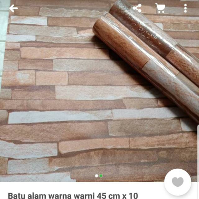 Jual Wallpaper stiker batu alam kombinasi | Shopee Indonesia