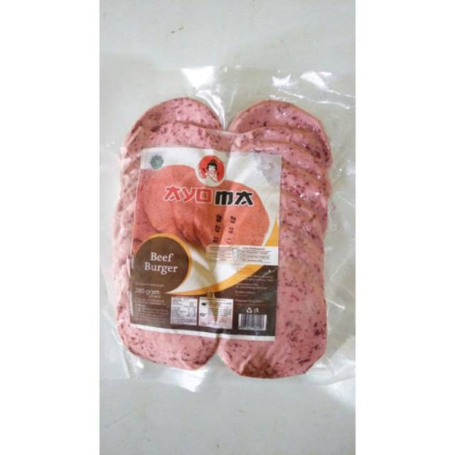 Jual Ayoma Beef burger Mini isi 20s 280gr | Shopee Indonesia