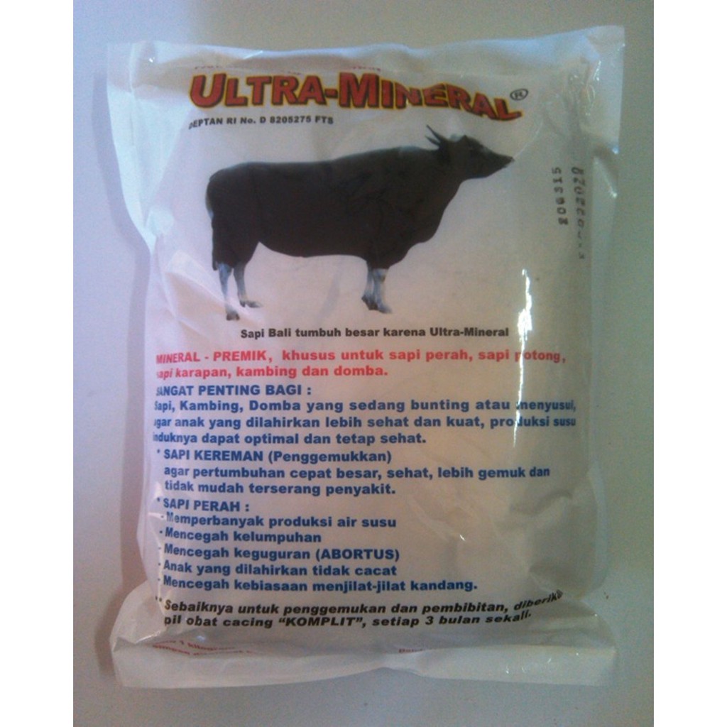 Jual Ultra Mineral Pakan Suplemen Hewan Ternak | Shopee Indonesia