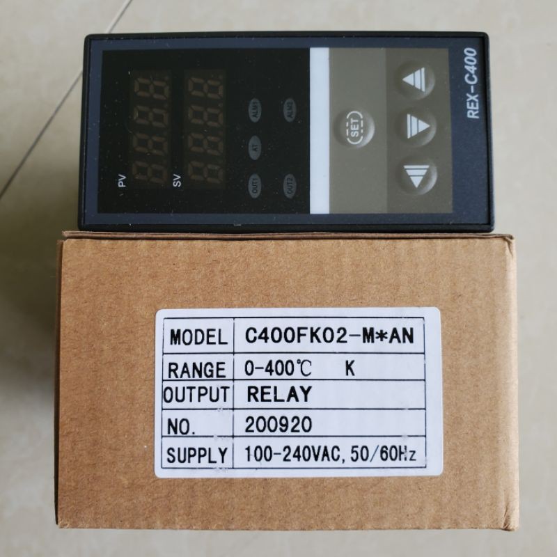 Jual Temperature Controller Rex C400 Relay | Shopee Indonesia