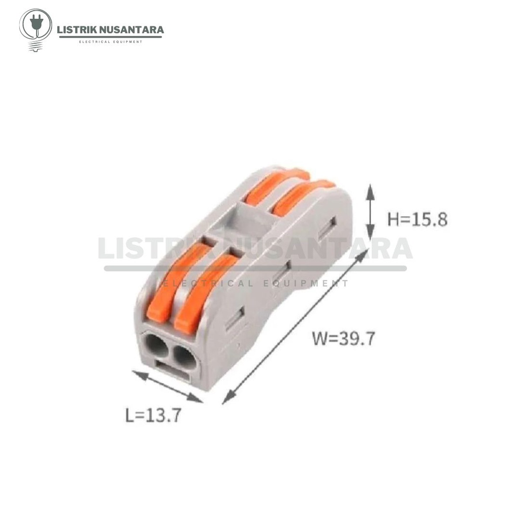 Jual Terminal Block Konektor Wago / Konektor Kabel Wago Original 2 Pin/3 Pin/1x1/2x2/3x3 ...