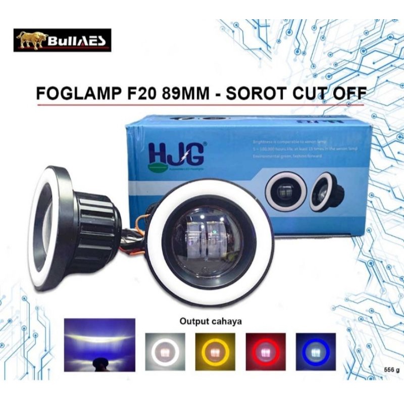 Jual Lampu Foglamp 89 MM F20 Cut Off Angel Eye | Shopee Indonesia