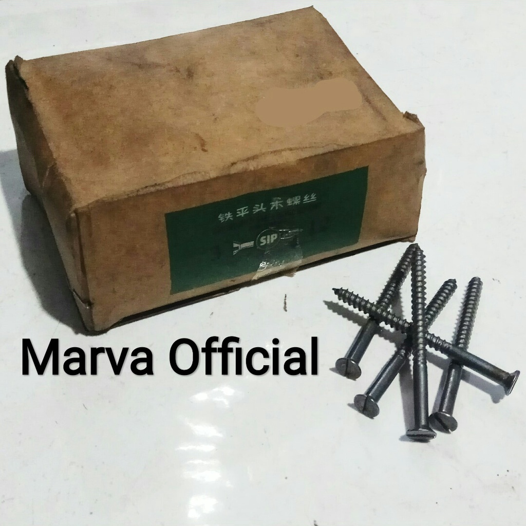 Jual ECER Sekrup minus - SIP 3 x 12 screw min 3x12 sekrup besi sekerup ...