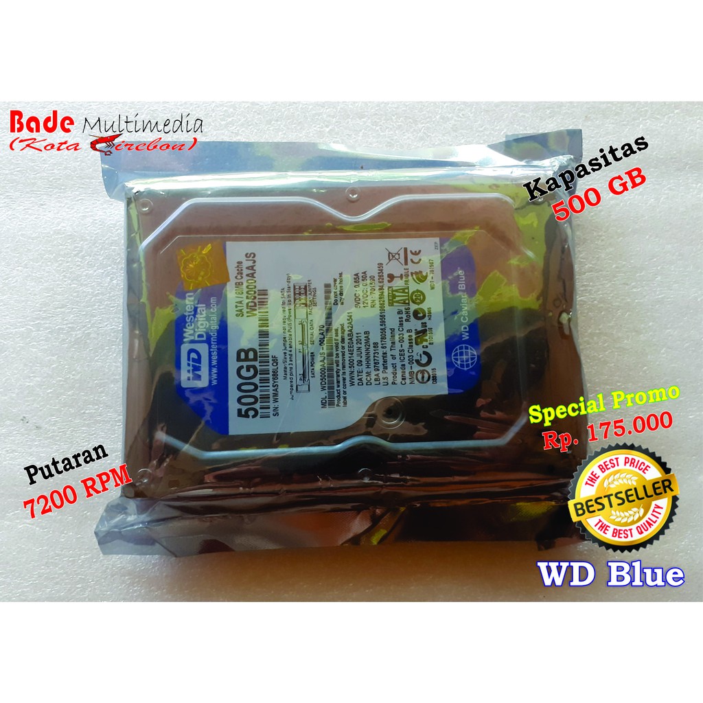 Jual Hardisk HDD Siap Pakai isi Wind Internal-Eksternal Komputer PC 3.5 ...