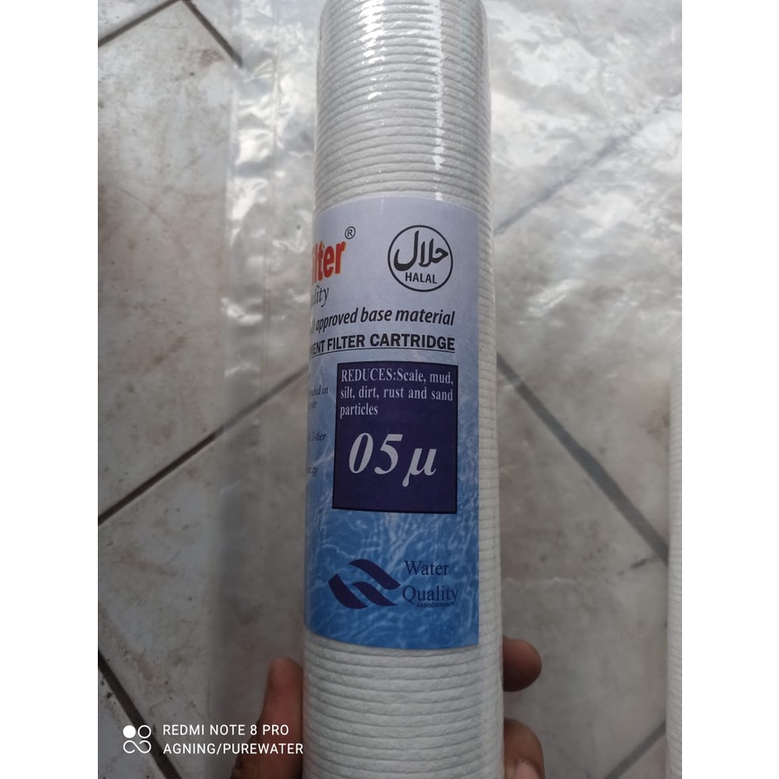 Jual Cartridge Filter Air / Sediment / Water Filter 10" - Nano Filter ...