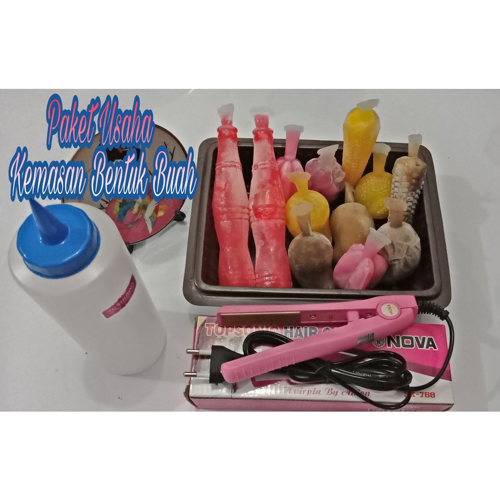 Jual Paket Usaha Awal Es Pudot Unik dan Es Pensil | Shopee Indonesia