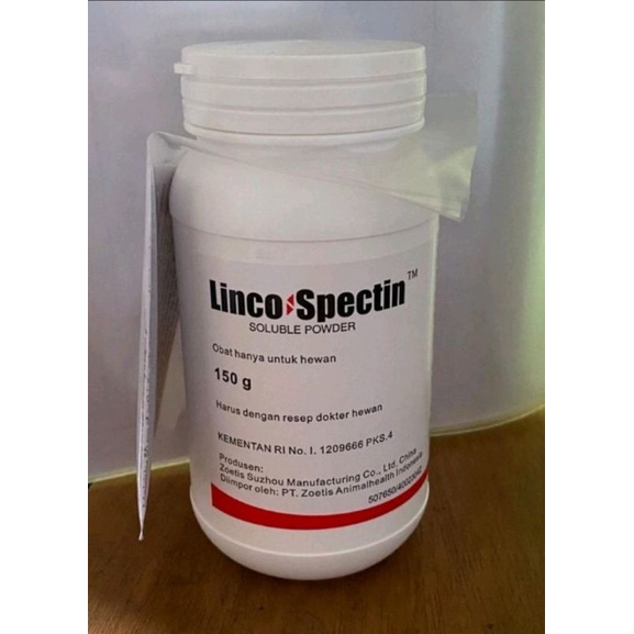 Jual Linco Spectin 150 gr - Obat pernafasan pada Unggas | Shopee Indonesia