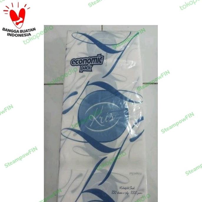 Jual Kris Ecomomic Pack Multifold Towel Isi 150 Sheets Tissue Tisu ...