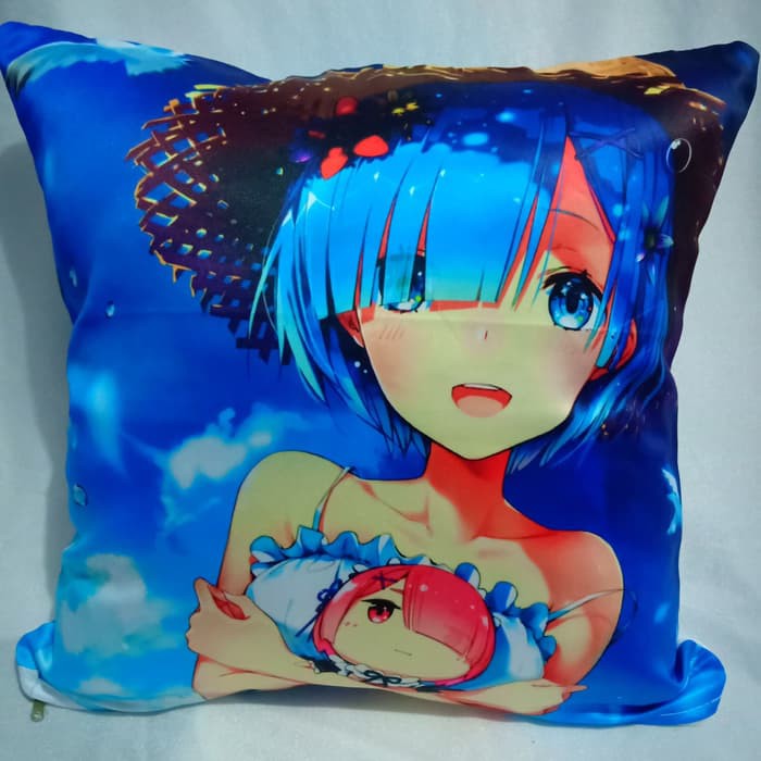 Jual pillow / bantal anime re zero / rem | Shopee Indonesia