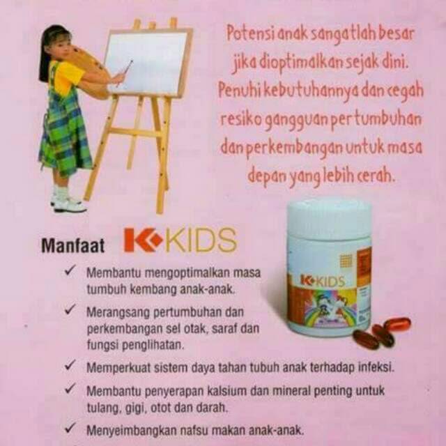 Jual K-Kids Omega 3 atau minyak ikan anak atau minyak ikan atau omega 3 ...