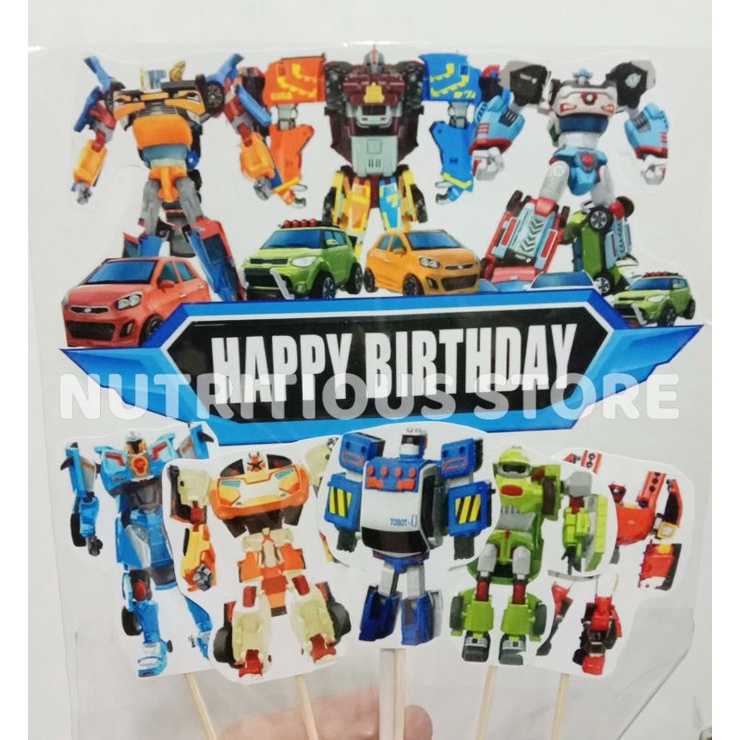 Jual HIASAN KUE TRANSFORMER / CAKE TOPPER TRANSFORMER / ASESORIS KUE ...
