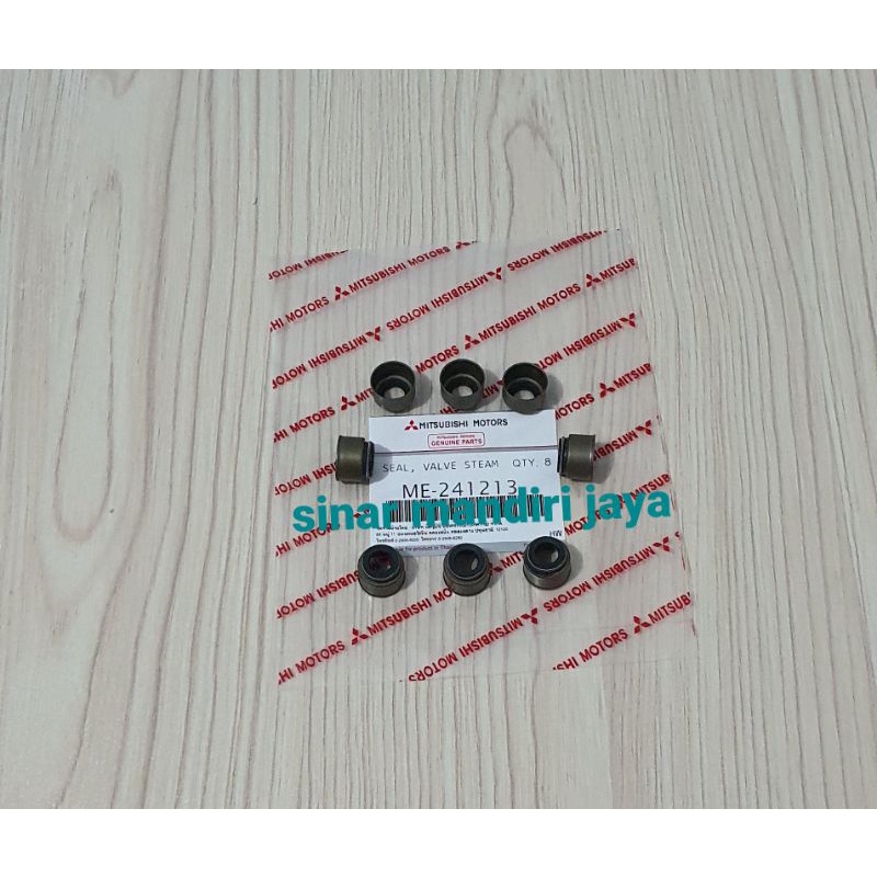 Jual SEAL KLEP SIL KLEP MITSUBISHI TRITON 2.800CC 4M40 HARGA PER SET 8PC ASLI | Shopee Indonesia