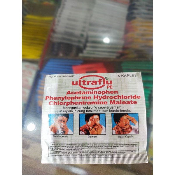 Jual ultraflu 1 strep isi 4 Tablet | Shopee Indonesia
