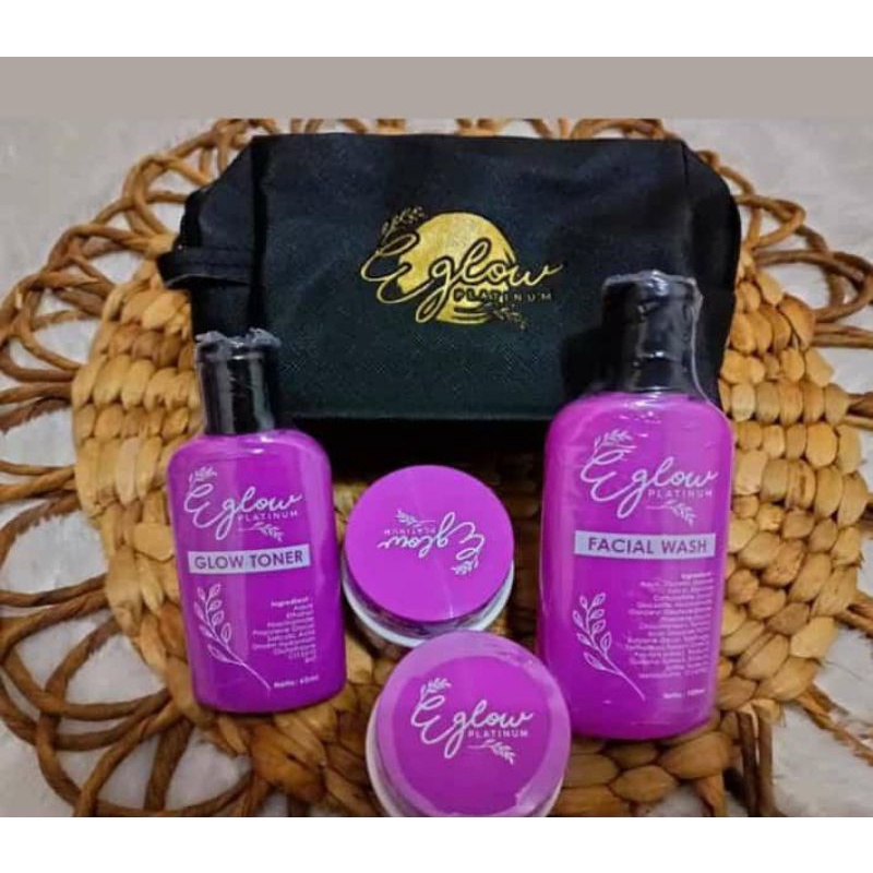 Jual EGLOW PLATINUM WHITENING SERIES | Shopee Indonesia