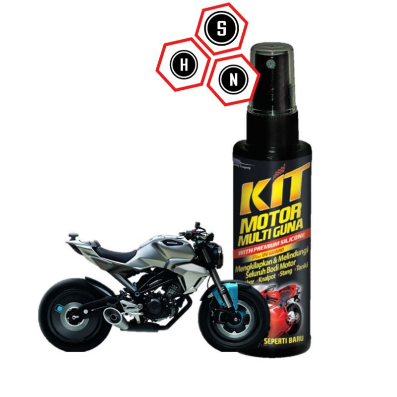 Jual Kit Motor Multiguna Spray 100ml - Cairan Pengkilap Body Motor ...