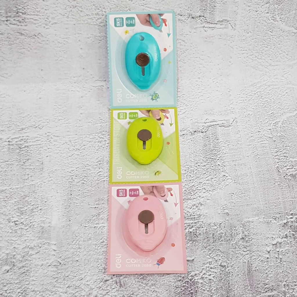 Jual Cutter Deli desain mungil 2050 / Deli pemotong kertas ukuran ...