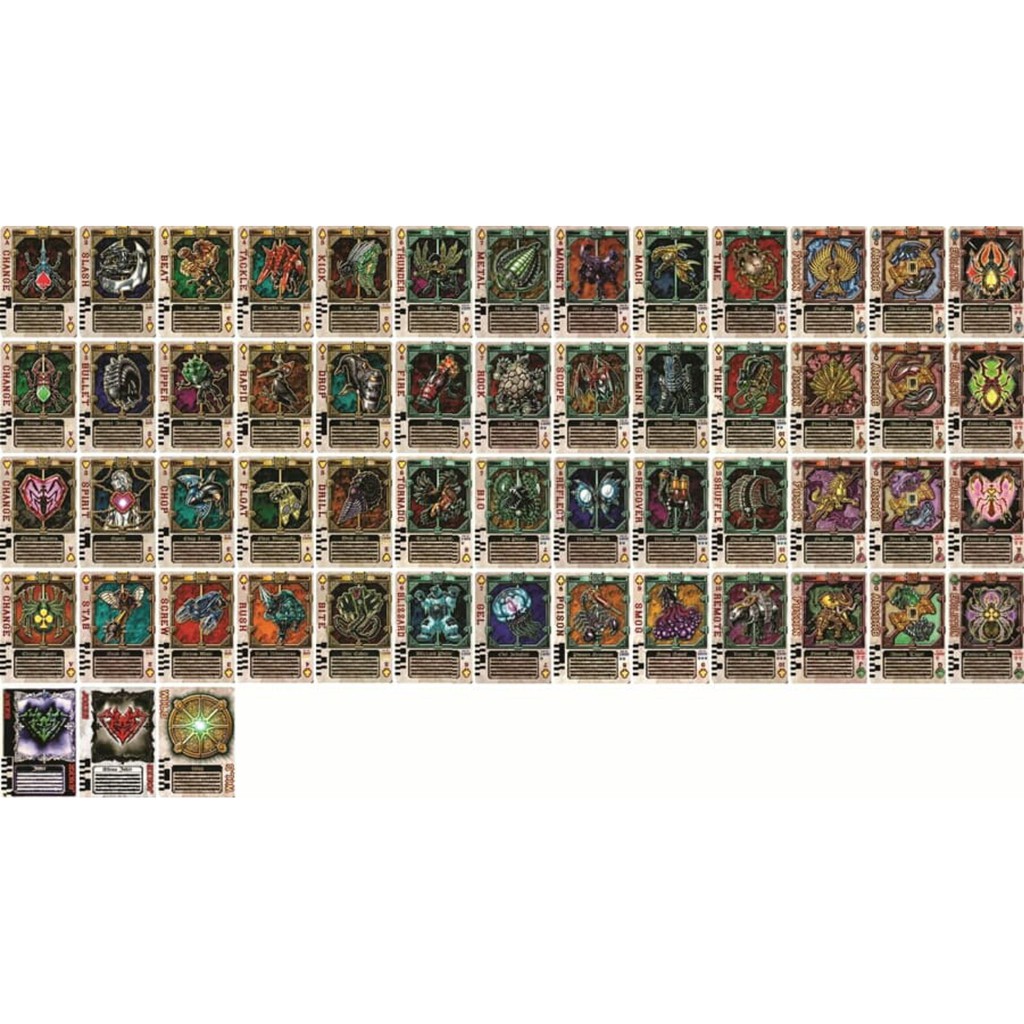 Jual 14 Custom Card DX Kamen Masked Rider Blade Garren Chalice Leangle ...