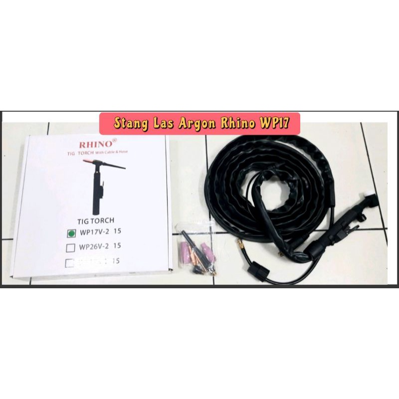 Jual Stang Las Argon WP17 Stang Las Argon Tig Torch Wp17 Rhino | Shopee Indonesia