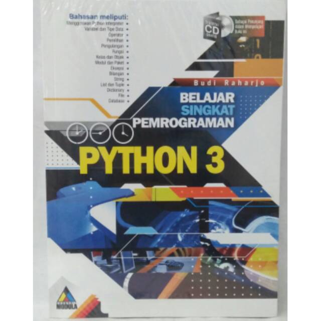 Jual BELAJAR SINGKAT PEMROGRAMAN PYTHON 3 + CD | Shopee Indonesia