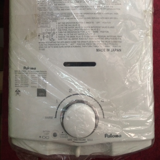 Jual Water Heater Paloma PH-5RX | Shopee Indonesia