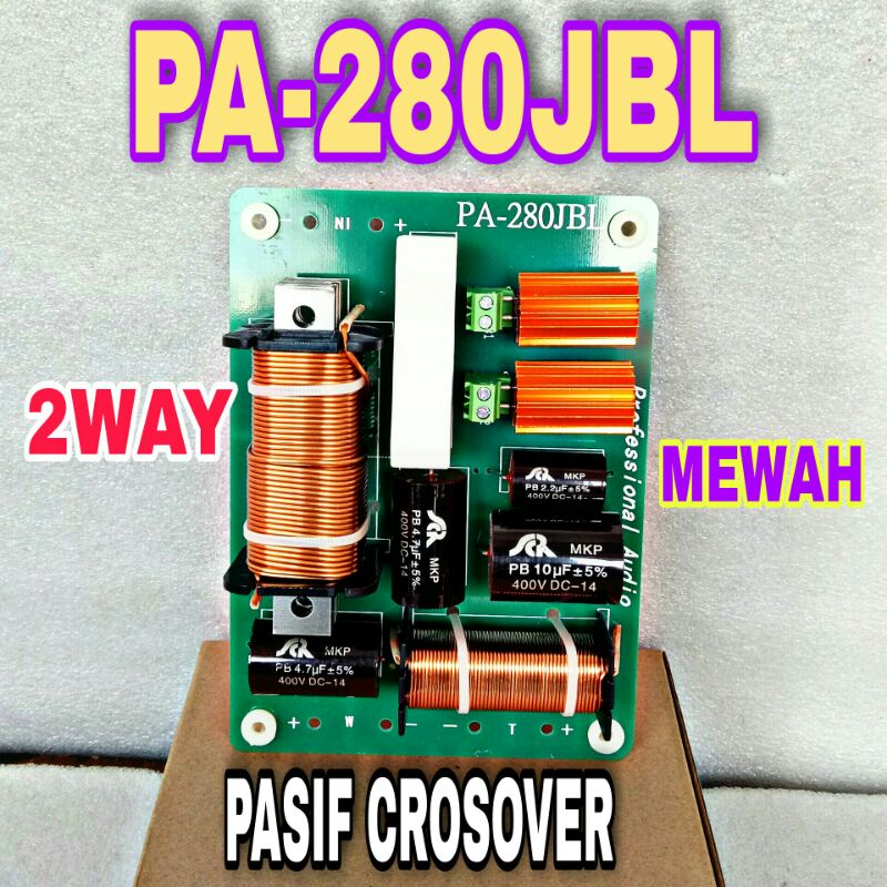 Jual Crossover Pasif 2 Way Model JBL crosover PA280JBL LOW HIGH Mantap ...