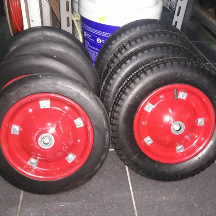 Jual Ban Hidup&Mati/Roda Gerobak sorong Pasir/Batu | Shopee Indonesia