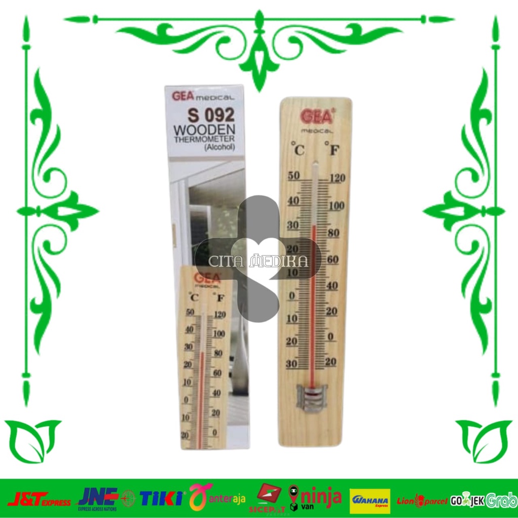 Jual Termometer - Thermometer Ruang GEA - Kayu | Shopee Indonesia