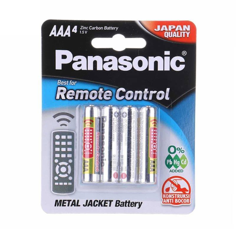 Jual Baterai remote Panasonic AAA isi 4 | Shopee Indonesia