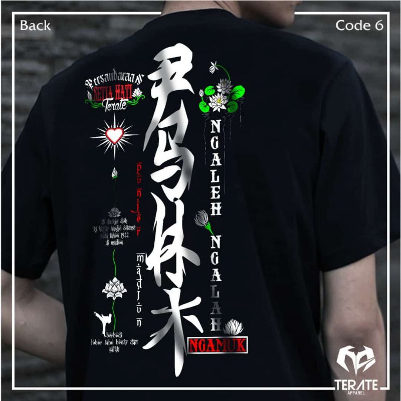 Jual [COD] KAOS TERATE TERBARU| Kaos PSHT Jepang Hijau Distro Terate ...