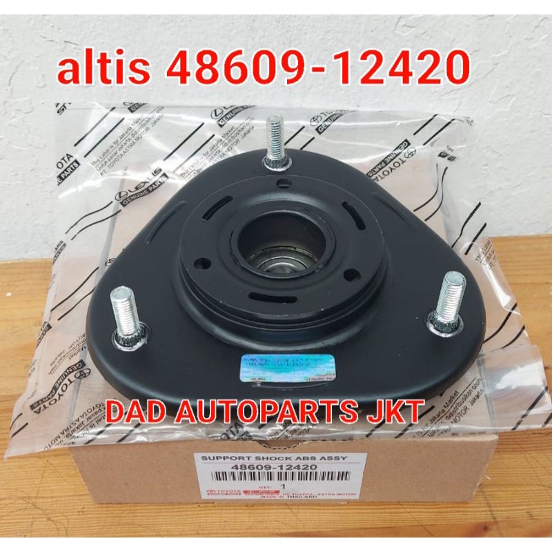 Jual KARET SUPPORT SHOCK ABSORBER DEPAN COROLLA ALTIS 48609-12420 2001 ...