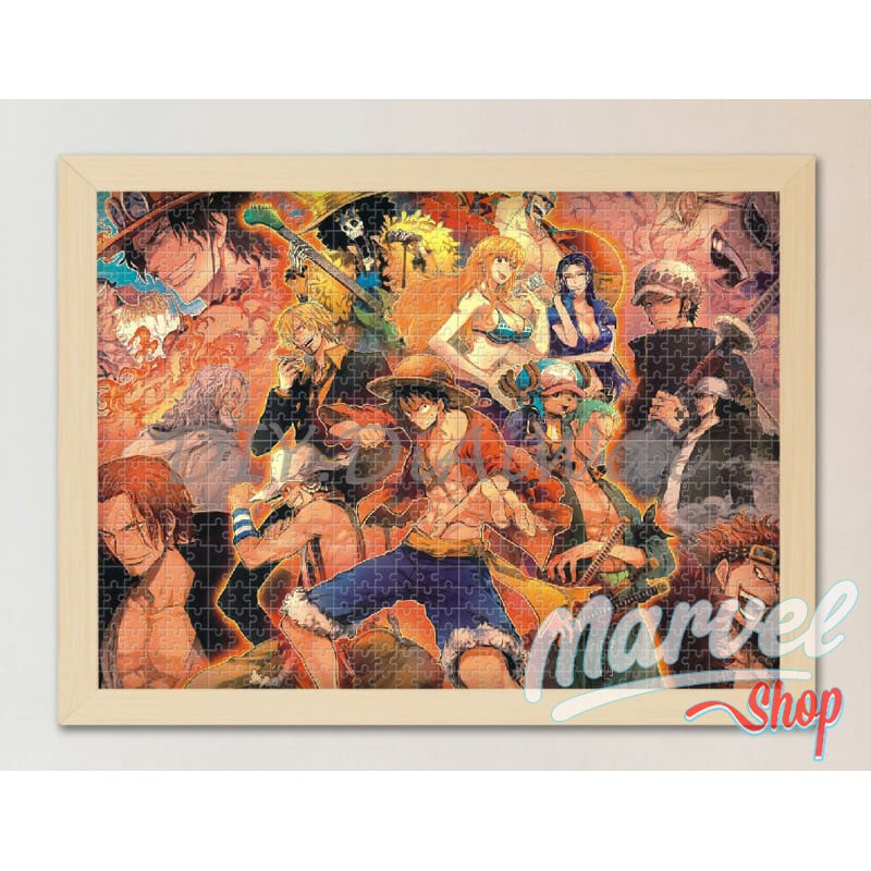 Jual Puzzle 1000 pcs Mainan Jigsaw Puzzle ( Anime One Piece ) | Shopee ...