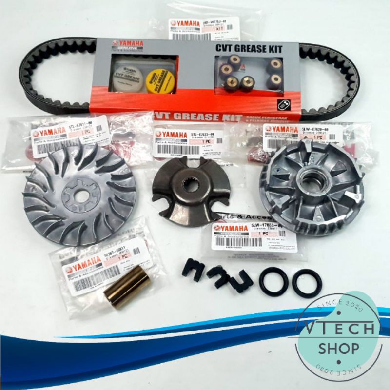 Jual Paket CVT Mio Sporty, Mio Soul, Fino, Nouvo - Original Yamaha ...