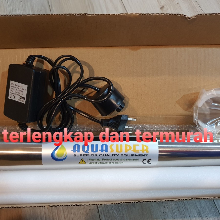 Jual UV set ultraviolet 5Gpm 25watt /UV ultraviolet 5gpm / uv ro 5 gpm untuk bunuh bakteri ...