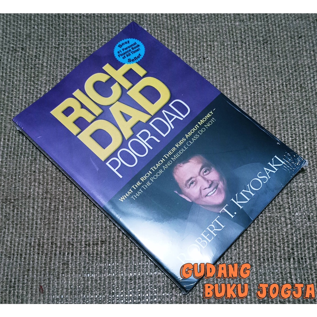 Jual Buku Rich Dad Poor Dad Bahasa Inggris By Robert T Kiosaki Shopee
