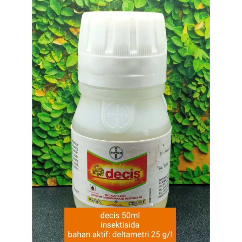 Jual RACUN DECIS 50ML RACUN HAMA TANAMAN RACUN SERANGGA RACUN ULAT ...