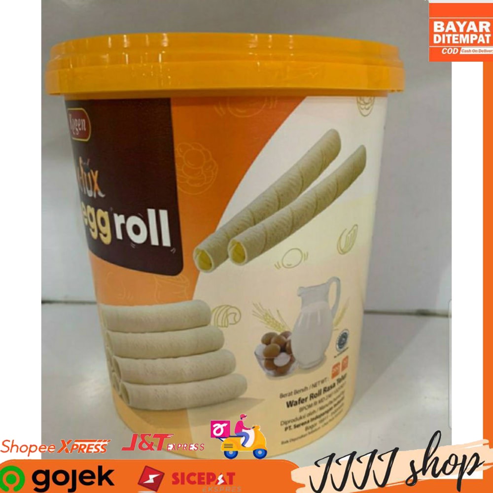 Jual Kogen K Fox Egg Roll Biskuit Cookies Rasa Telur 250 g | Shopee ...