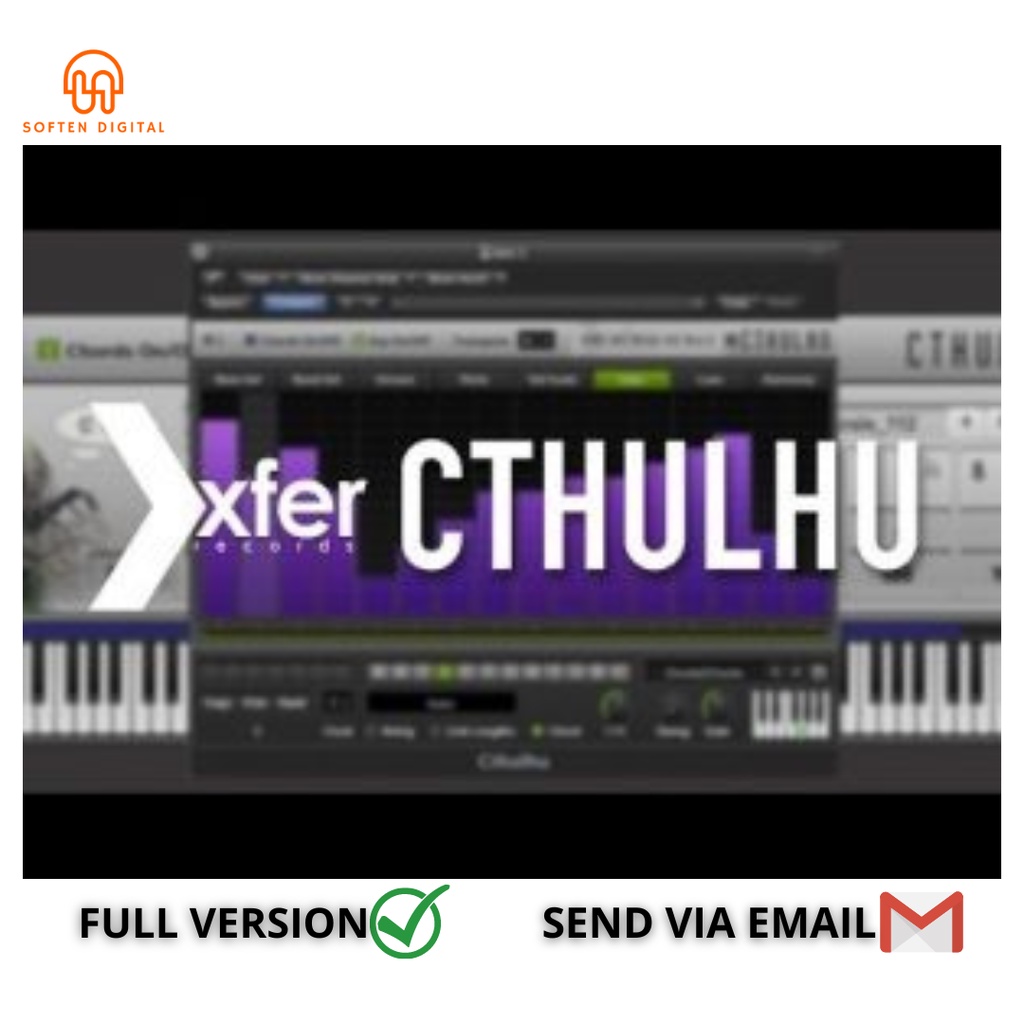 Jual Xfer Records Cthulhu 1 VST Plugin firstly a chord memorizer and player - windows / mac os ...