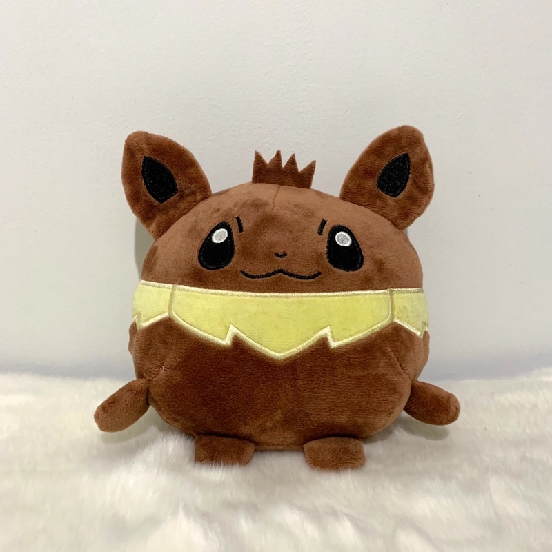 Jual boneka pokemon eevee bulat / pokemon eevee plush / pokemon eeevee ...