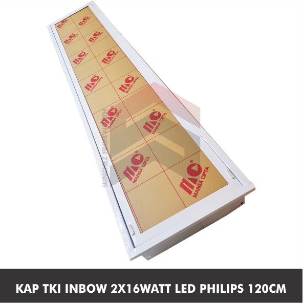 Jual Kap TKI Lampu TL T8 Philips Tube Ecofit LED 2x16 Watt / 120cm ...