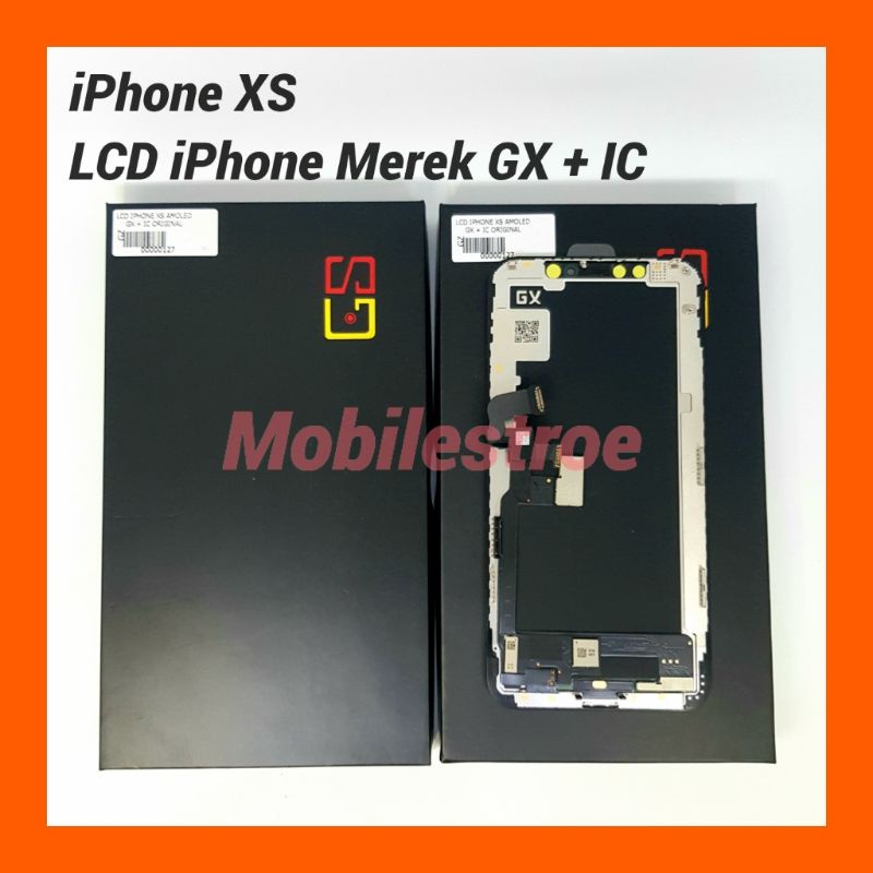 Jual LCD + TOUCHSCREEN IP XS PLUS IC AMOLED (MERK GX) | Shopee Indonesia