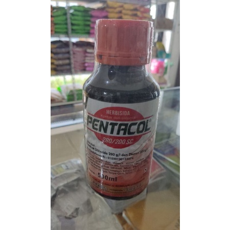 Jual HERBISIDA KONTAK SISTEMIK PENTACOL 280/200 SC 500 ML | Shopee ...