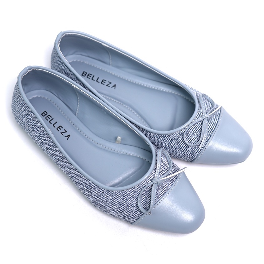Jual BELLEZA MALL - Flat Shoes AVA BLUE | sepatu kerja wanita pita ...