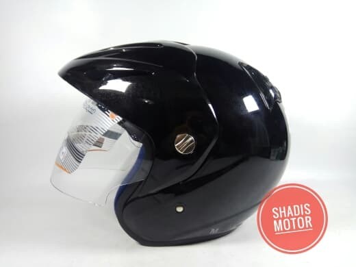 Jual Helm Motor Merk INK Model CX 22 Ukuran M Warna BLACK | Shopee ...