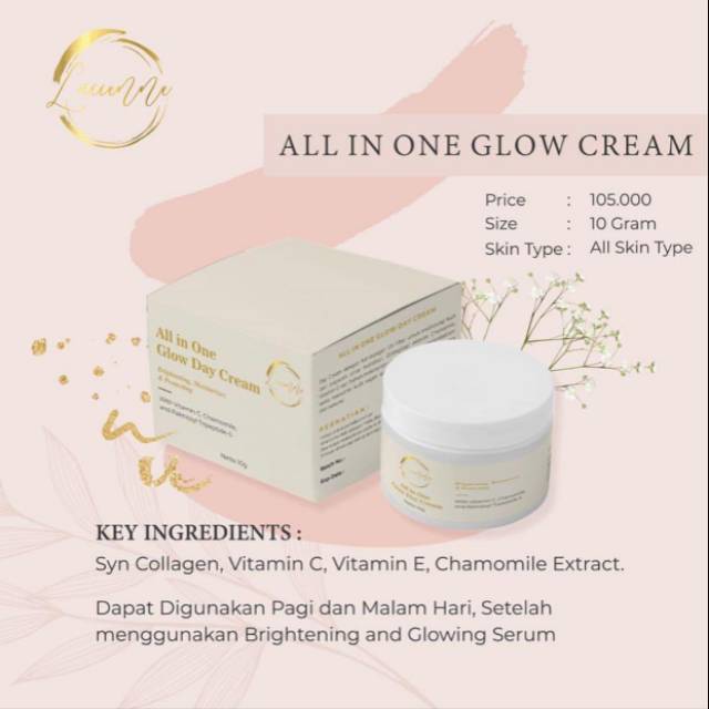 Jual All In One Glow Cream(Ready) | Shopee Indonesia