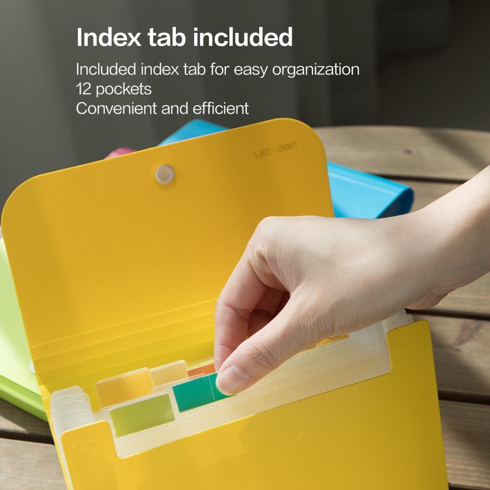 Jual Deli Expanding File A6 12 Pembagi dengan tab index untuk ...
