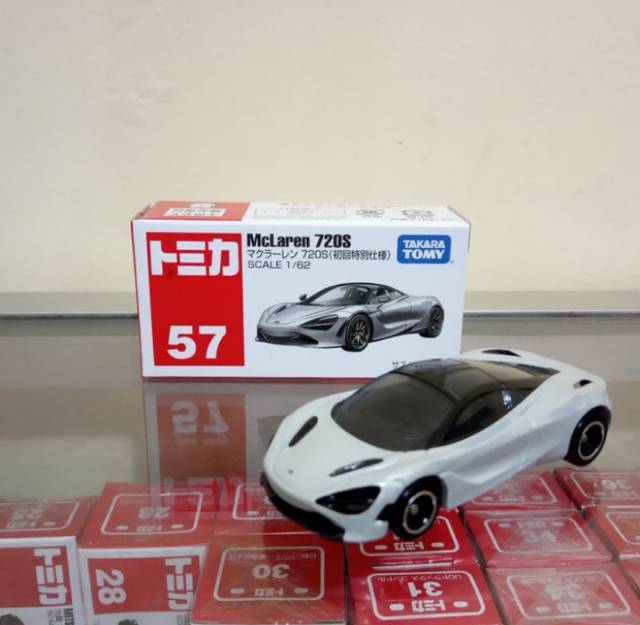 Jual Tomica No 57 McLaren 720S diecast miniatur mobil sport Takara Tomy murah | Shopee Indonesia