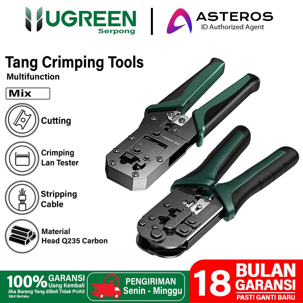 Jual UGREEN Tang Crimping Tool RJ45 RJ11 Lan Network Cable 6P 8P ,Alat Potong Kabel LAN | Shopee ...