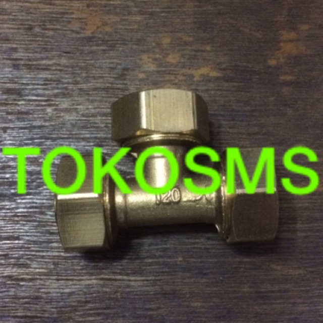 Jual Tee sambung T pipa air panas model rifeng ukuran 3/4 inci 20mm x ...