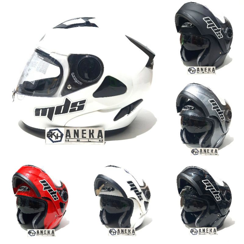 Jual Helm MDS PRORIDER | Helm fullface | MODULAR double visor | Shopee ...
