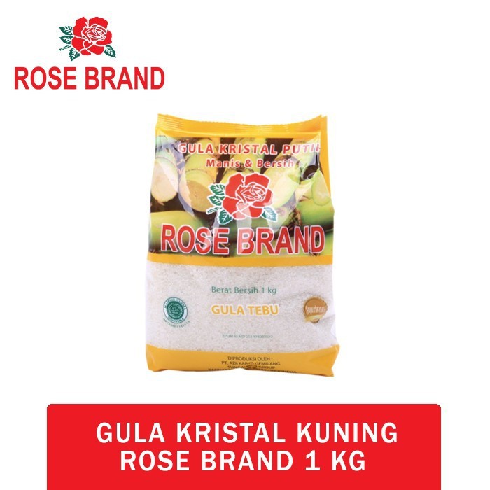 Jual Gula Kuning Rose Brand 1 kg | Shopee Indonesia